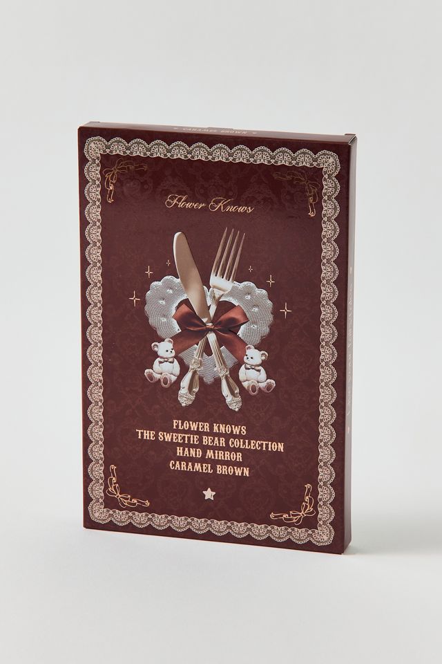 Flower Knows The Sweetie Bear Series Handheld Mirror | Urban Outfitters