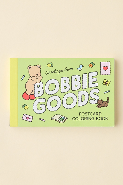 Bobbie Goods Postcard Coloring Book: 20 Postcards By Bobbie Goods ...