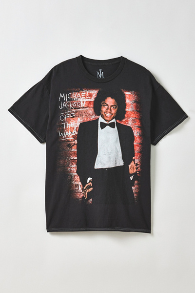 Michael Jackson Album Graphic Tee | Urban Outfitters