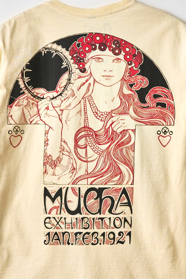 Alphonse Mucha Poster For The Brooklyn Exhibition Graphic Tee | Urban ...