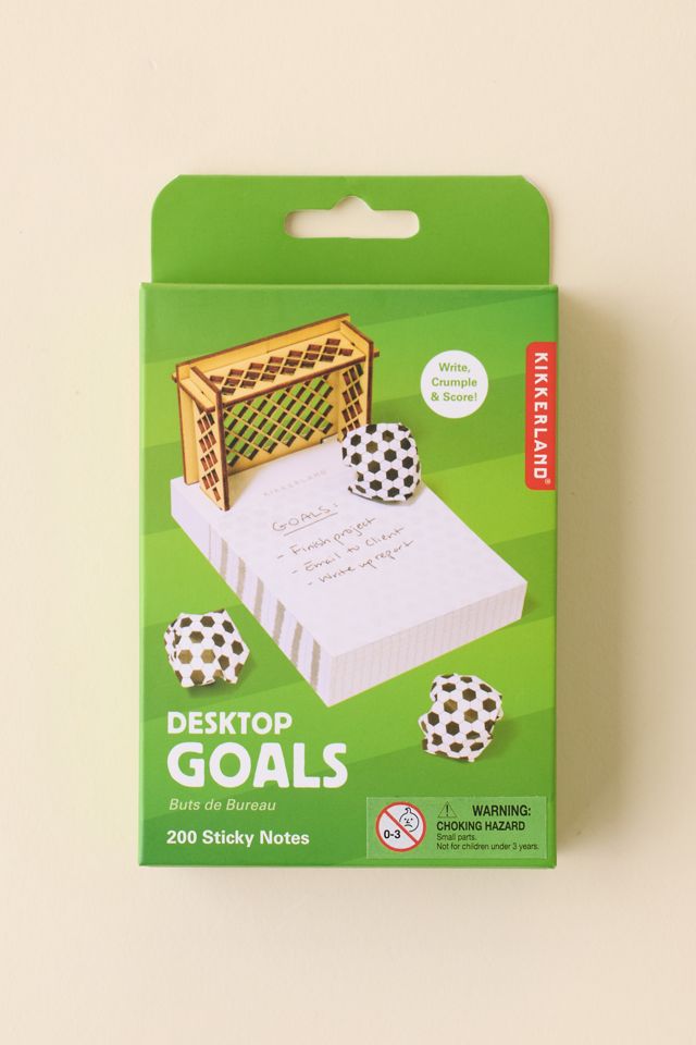Desktop Soccer Goal Notepad | Urban Outfitters