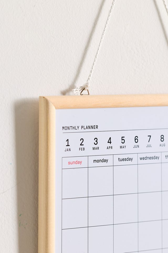 Mini Whiteboard Calendar & Magnet Set | Urban Outfitters
