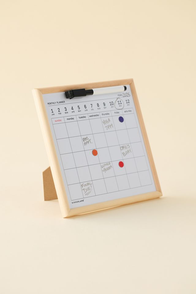 Mini Whiteboard Calendar & Magnet Set | Urban Outfitters
