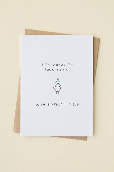 About To Cheer Birthday Card | Urban Outfitters
