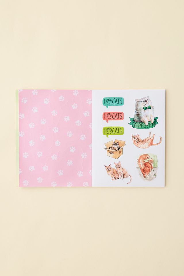 The Cat's Meow Sticker Book: 100+ Stickers Of Fluffy, Feisty, And ...
