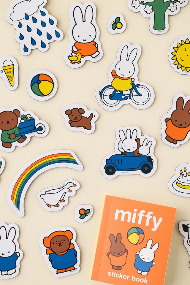 Miffy Scene Magnet & Sticker Book Set | Urban Outfitters Canada