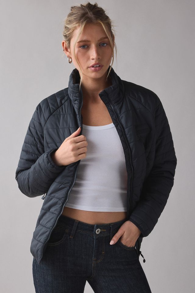Merrell Connie Mock Neck Packable Puffer Zip-Up Jacket | Urban ...