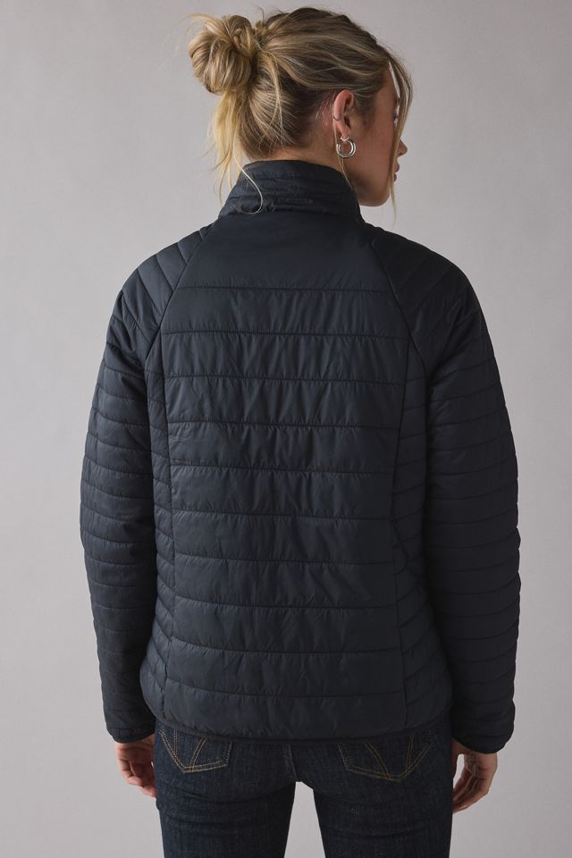 Merrell Connie Mock Neck Packable Puffer Zip-Up Jacket | Urban Outfitters