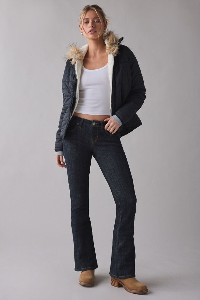 Merrell Connie Mock Neck Packable Puffer Zip-Up Jacket | Urban Outfitters