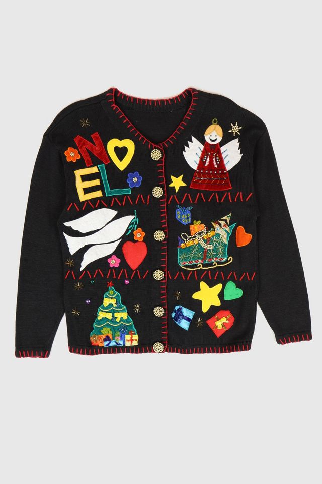 Vintage Holiday Cardigan | Urban Outfitters