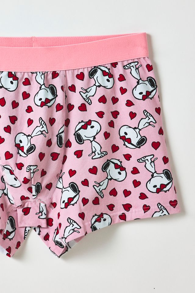 Peanuts Snoopy Sweetheart Pattern Boxer Brief | Urban Outfitters