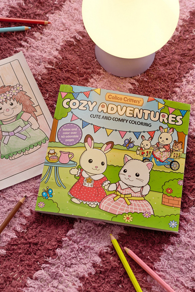 Calico Critters: Cozy Adventures Coloring Book: Cute And Comfy Coloring ...