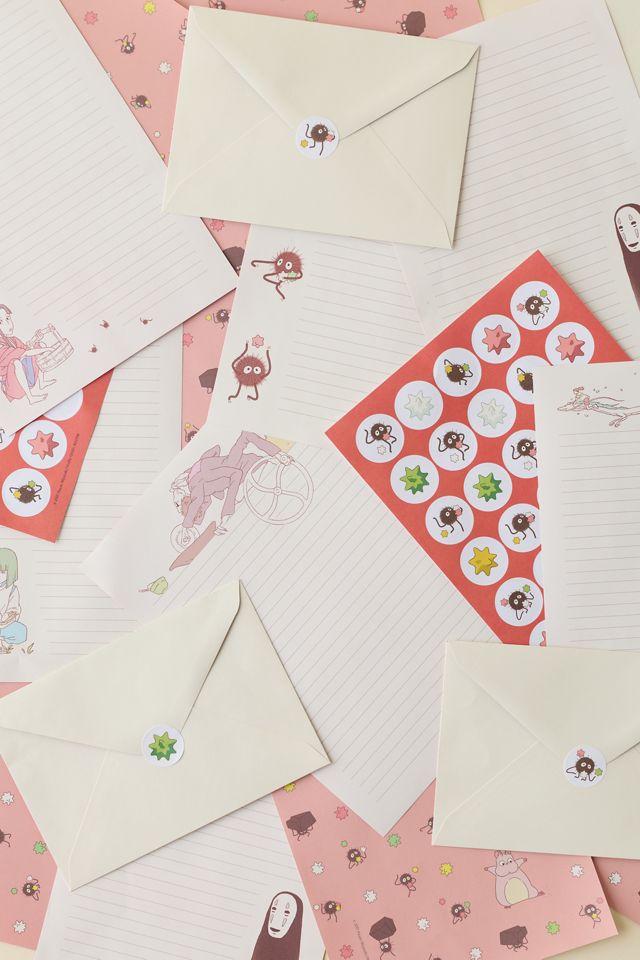 Studio Ghibli Spirited Away Stationery Letter Set | Urban Outfitters