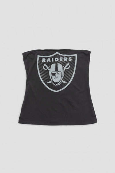 Frankie Collective Rework Las Vegas Raiders Football Tube Top | Urban ...