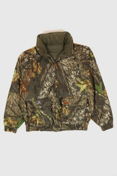 Vintage Woolrich Reversible Real Tree Camo Jacket | Urban Outfitters