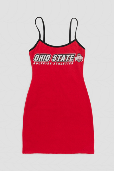 Frankie Collective Rework Ohio State Buckeyes Mini Dress | Urban Outfitters