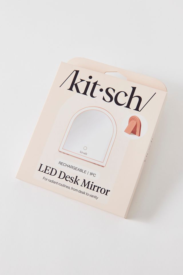 KITSCH LED Rechargeable Arch Desk Mirror | Urban Outfitters