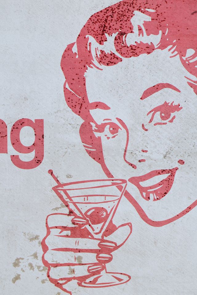 Warning: Gals Drinking Metal Wall Sign | Urban Outfitters