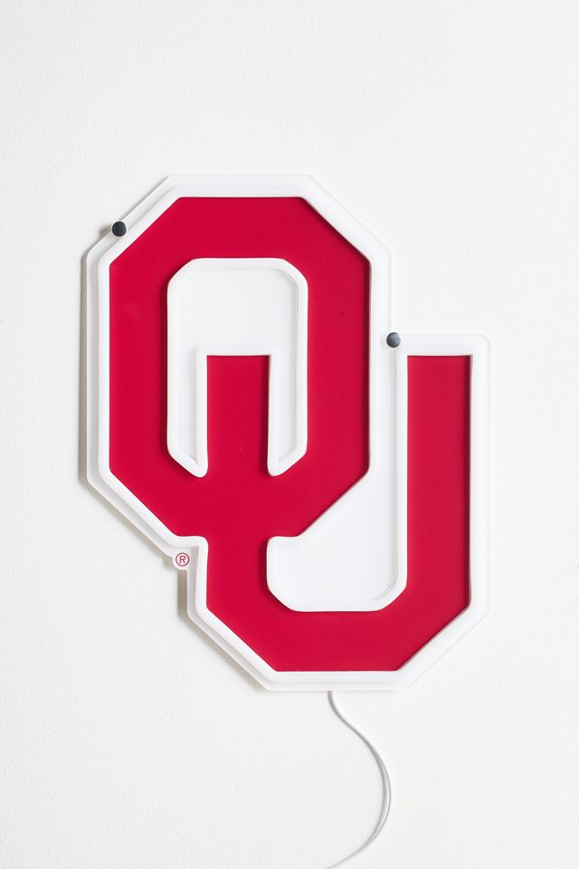 Oklahoma Sooners Logo LED Neon Sign | Urban Outfitters