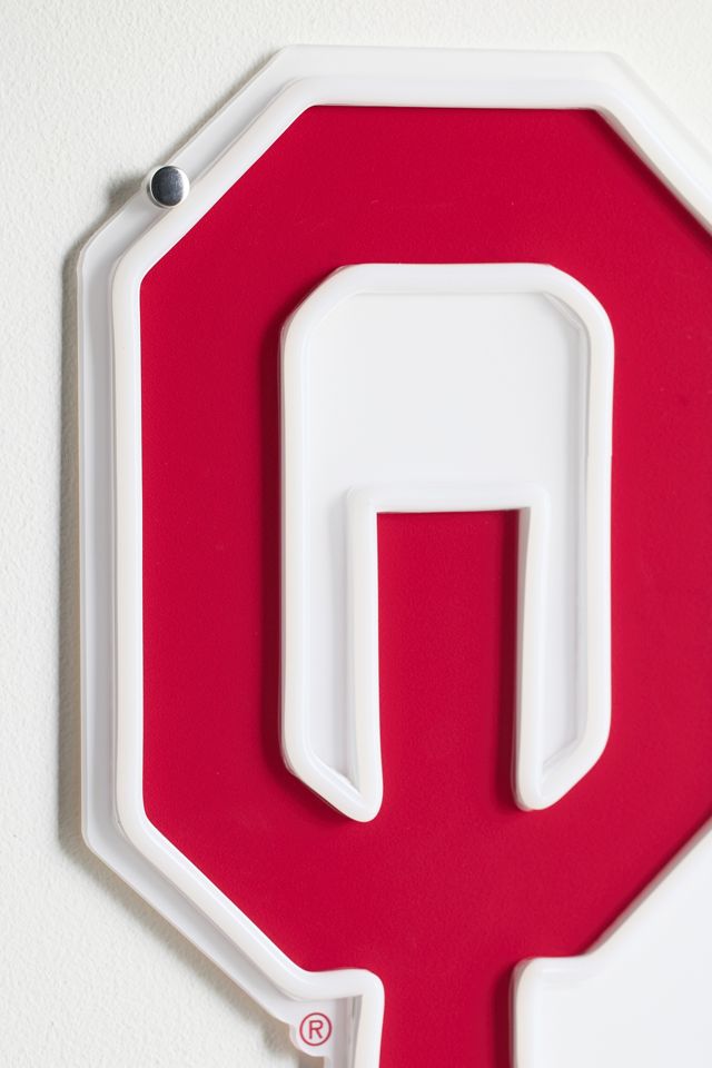 Oklahoma Sooners Logo LED Neon Sign | Urban Outfitters