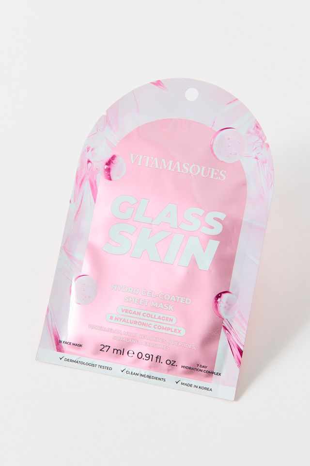 Vitamasques Glass Skin Hydrogel Sheet Mask | Urban Outfitters