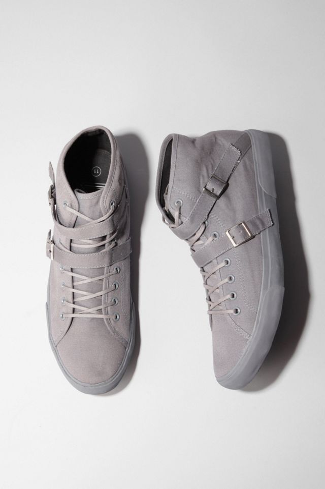 UO Alan Grey Two Strap Mid Sneaker | Urban Outfitters Canada
