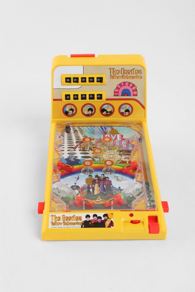 Yellow Sub Pinball Machine | Urban Outfitters Canada