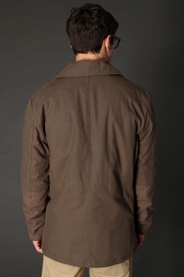 Alpha Industries Colorblock Pea Coat | Urban Outfitters