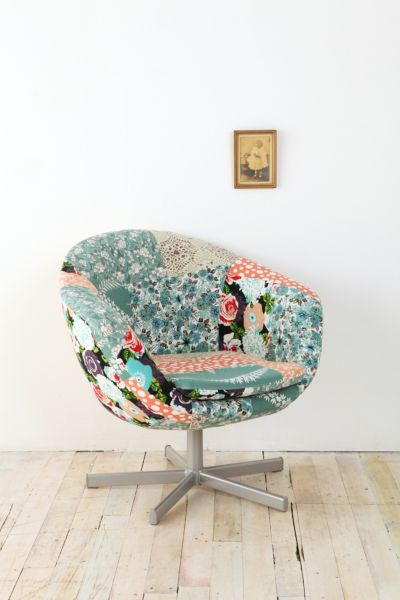 Patchwork Chair Sky Urban Outfitters