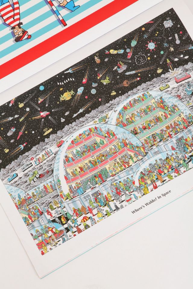 Where's Waldo The Spectacular Poster Book By Martin Handford | Urban ...