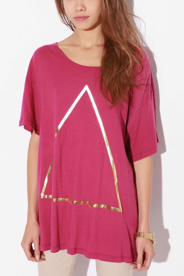 Wildfox Couture Foil Triangle Tee | Urban Outfitters Canada