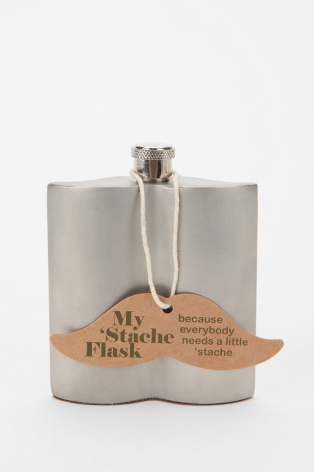 Mustache Shaped Flask | Urban Outfitters Canada