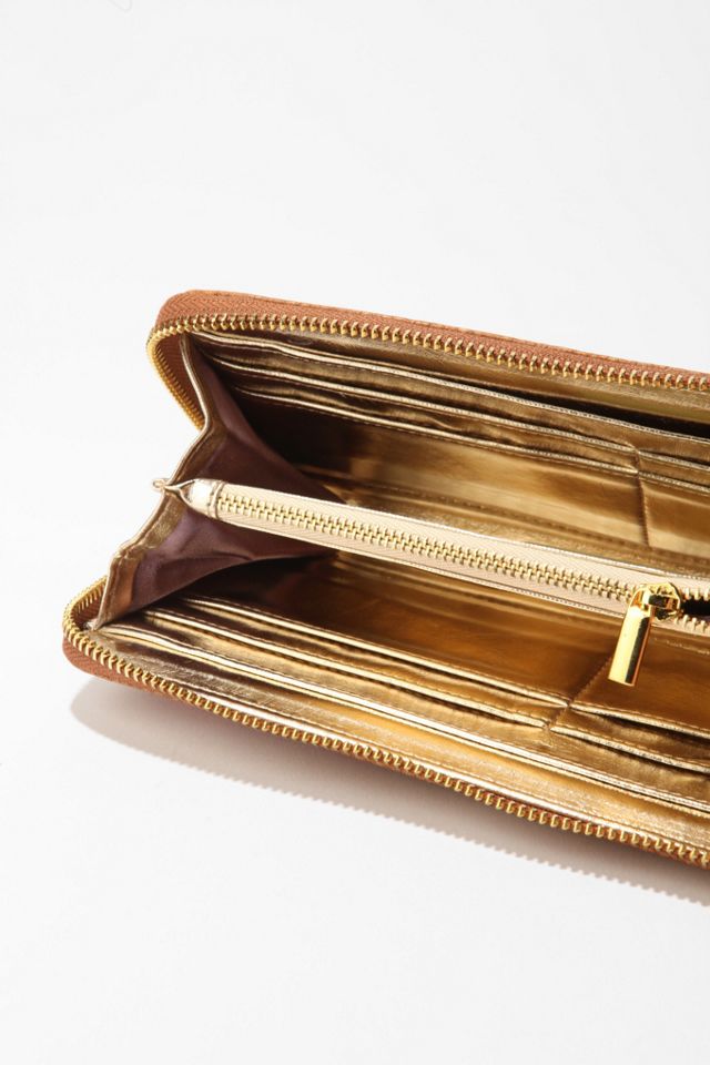 Deux Lux Mesh Zip-Around Clutch Wallet | Urban Outfitters