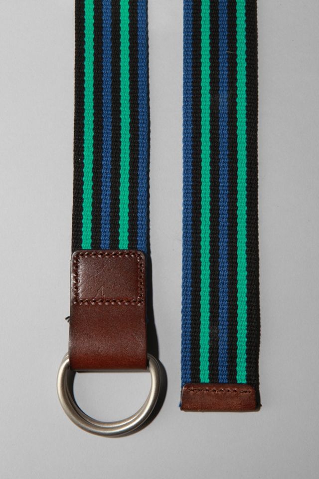 Striped Web D-Ring Belt | Urban Outfitters