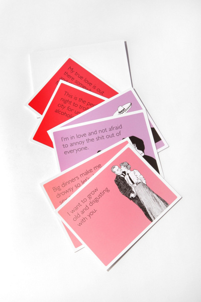 someecards Uncensored True Love Cards & Envelopes - Pack of 6 | Urban Outfitters Canada