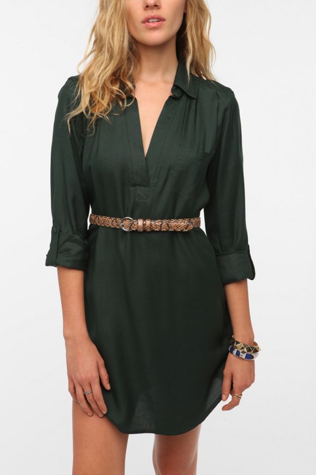 Sparkle & Fade Shirtdress | Urban Outfitters