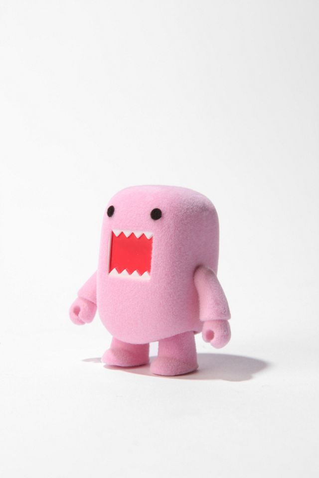 Flocked Pink Domo Figure | Urban Outfitters