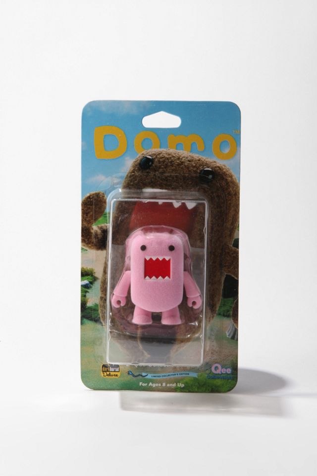Flocked Pink Domo Figure | Urban Outfitters