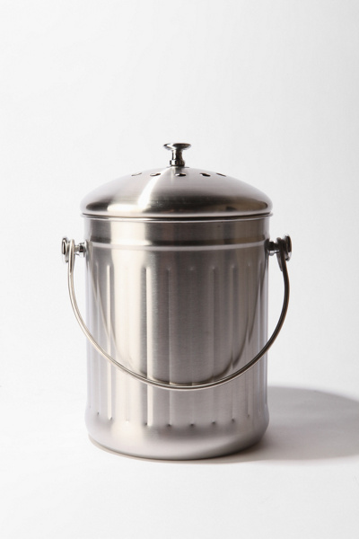 Stainless Steel Countertop Composter | Urban Outfitters