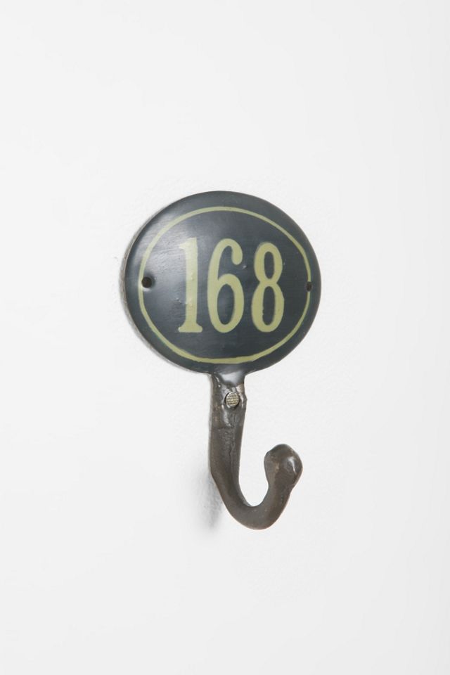 Industrial Number Hook | Urban Outfitters Canada
