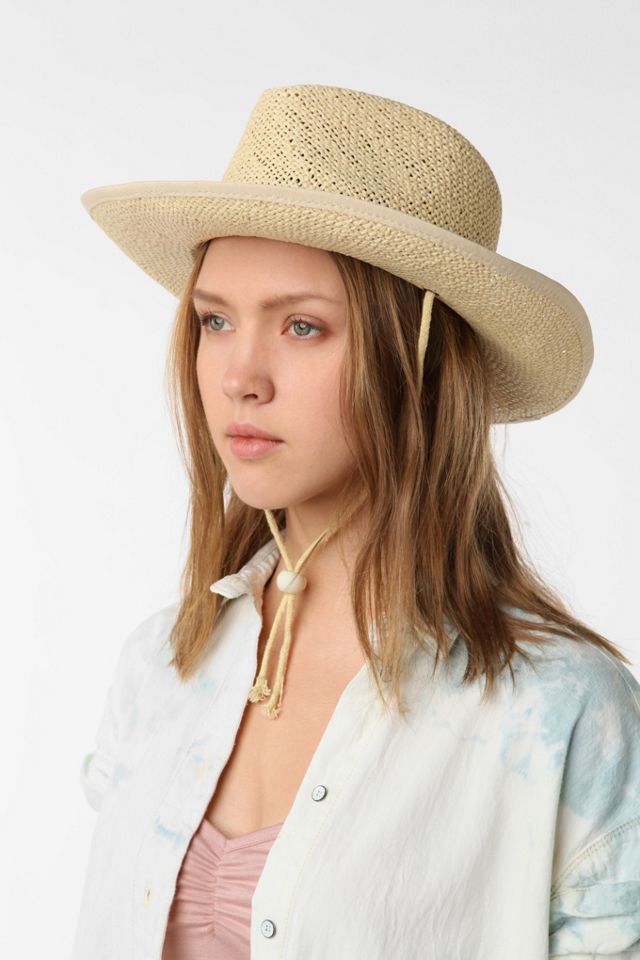 Straw Chin Strap Ranger Hat | Urban Outfitters Canada