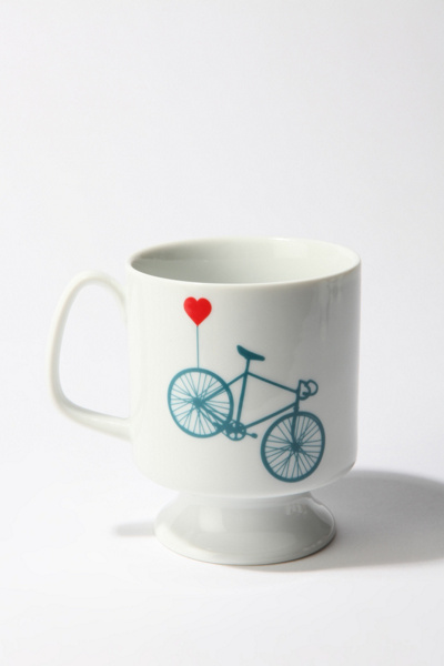 Bike Flared Mug | Urban Outfitters