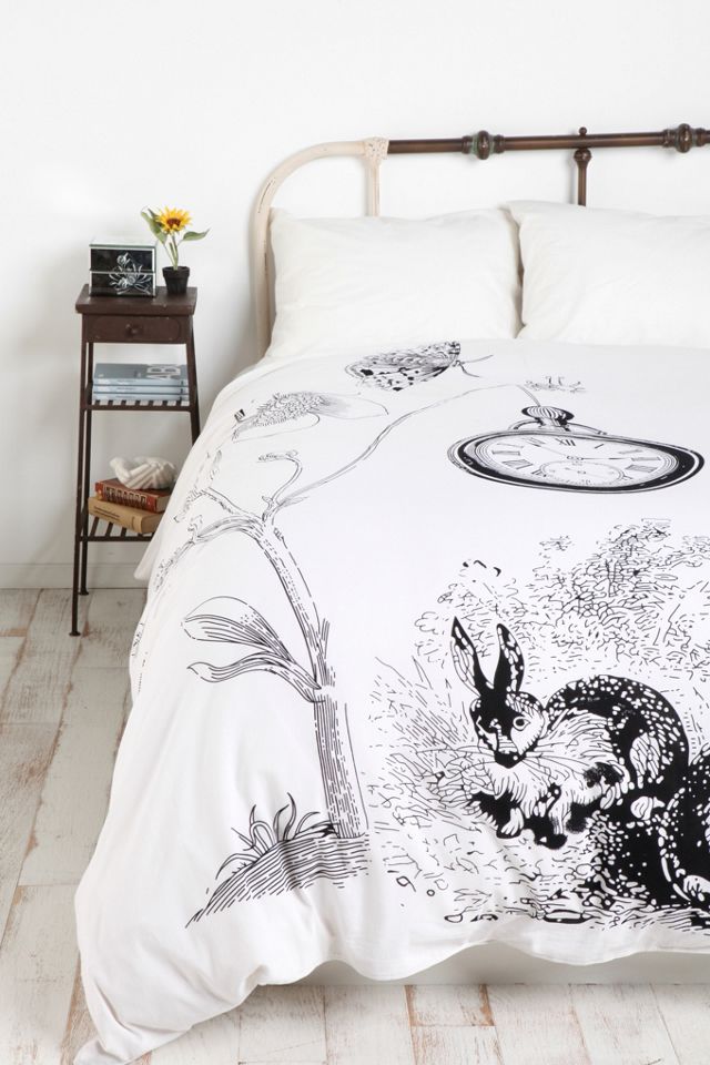 White Rabbits Duvet Cover | Urban Outfitters