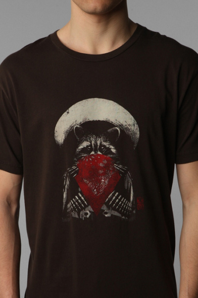 Racoon Cowboy Tee | Urban Outfitters Canada