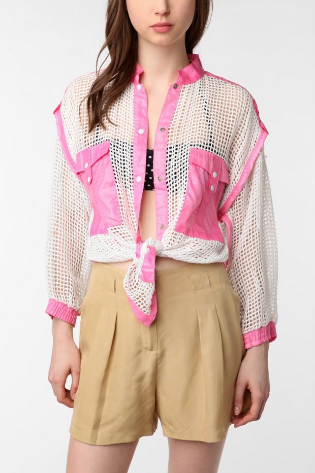 Vintage '80s Beach Wear Jacket | Urban Outfitters Canada