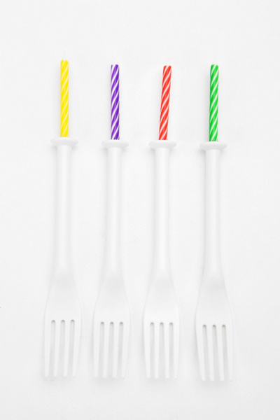 Light Then Bite Candle Fork - Set of 12 | Urban Outfitters Canada