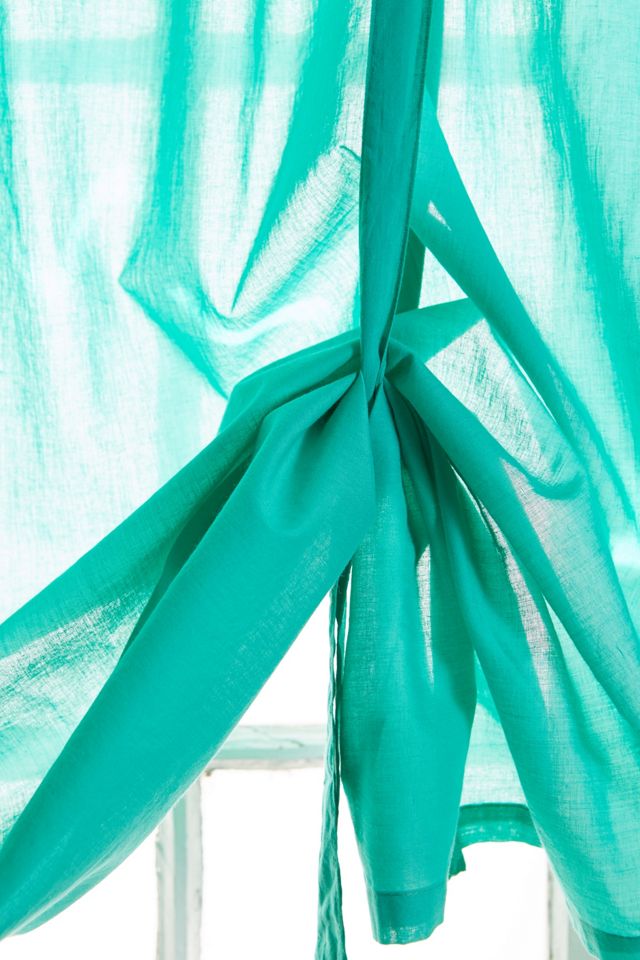 Draped Shade Sheer Curtain | Urban Outfitters