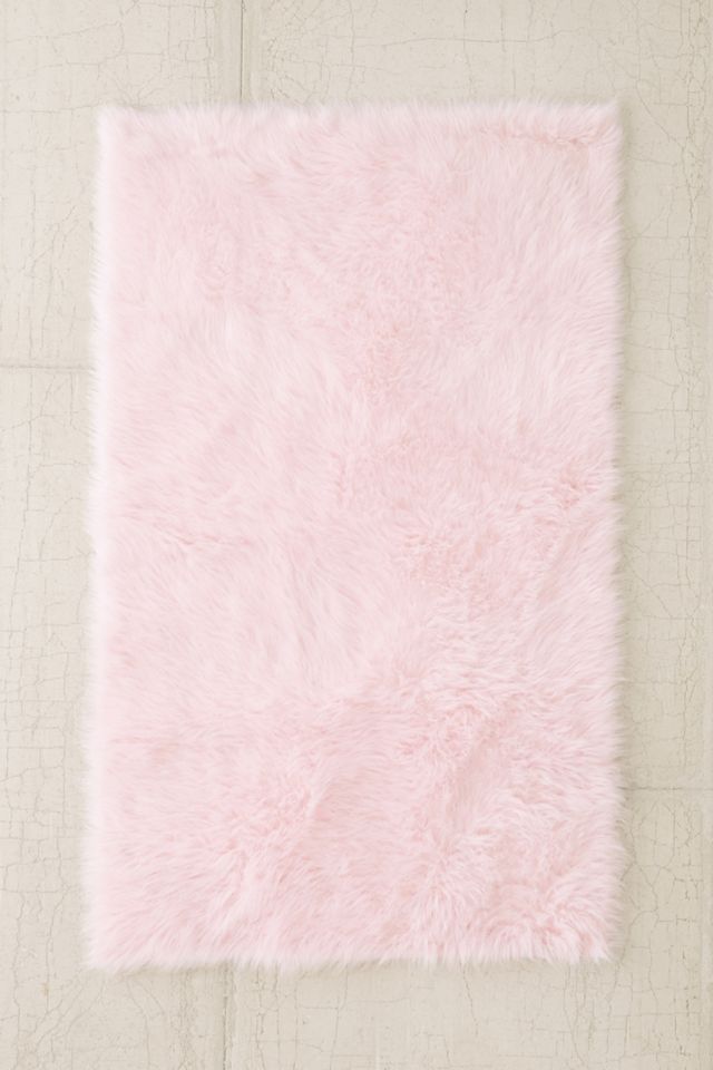 Faux Sheep Skin Area Rug | Urban Outfitters