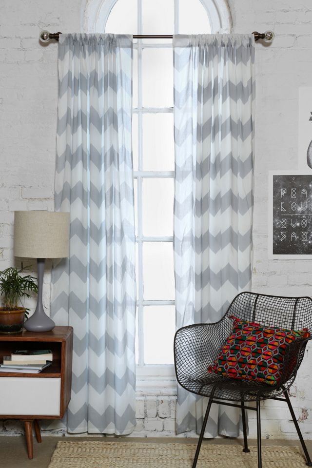 Zigzag Curtain | Urban Outfitters Canada
