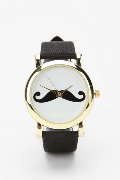 Mustache Watch | Urban Outfitters Canada